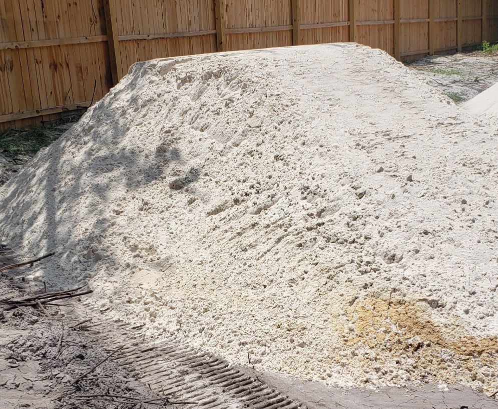 White Coarse Sand for Concrete, Pavers, Drainage & Landscaping | Mulch ...